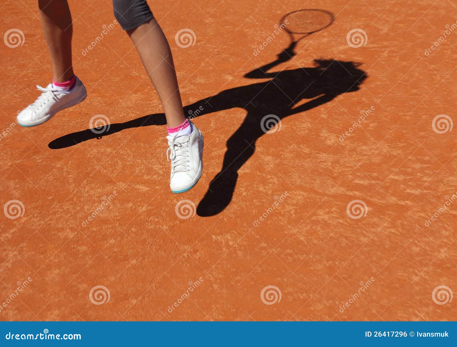 Tennis shadow stock photo. Image of racket, activity - 26417296