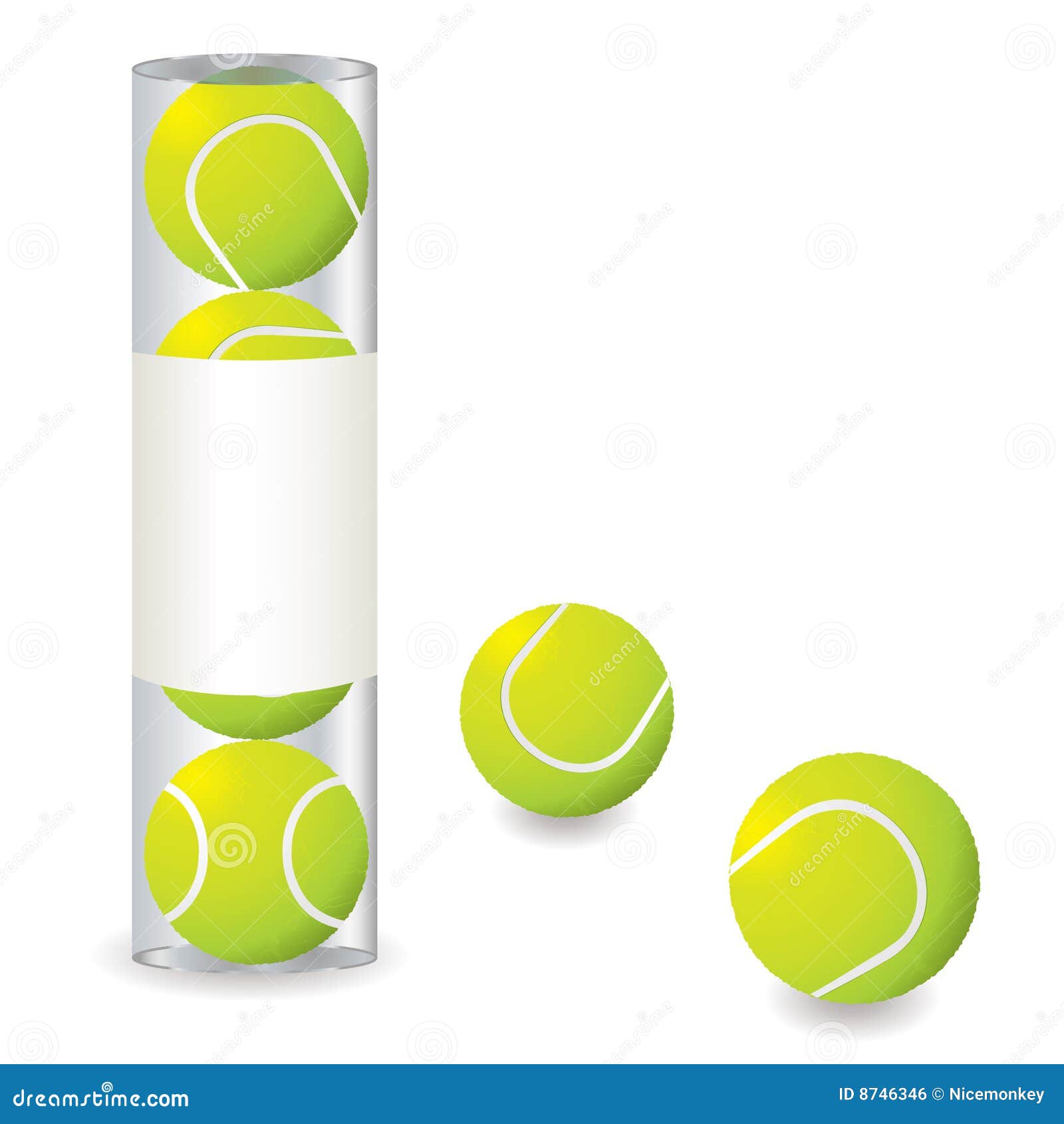 Tennis stack stock vector. Illustration of isolated, case - 8746346