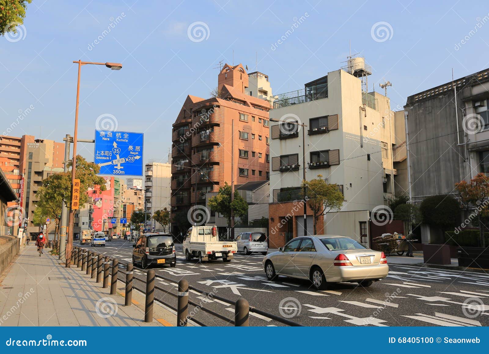 Tennoji District, Osaka Japan Street View Editorial Image - Image of ...