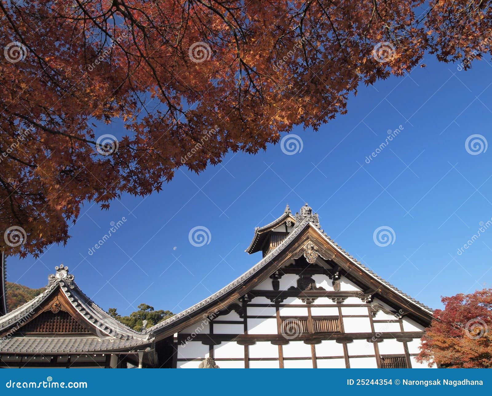 Tenryu-ji Temple in autumn stock photo. Image of beautiful - 25244354