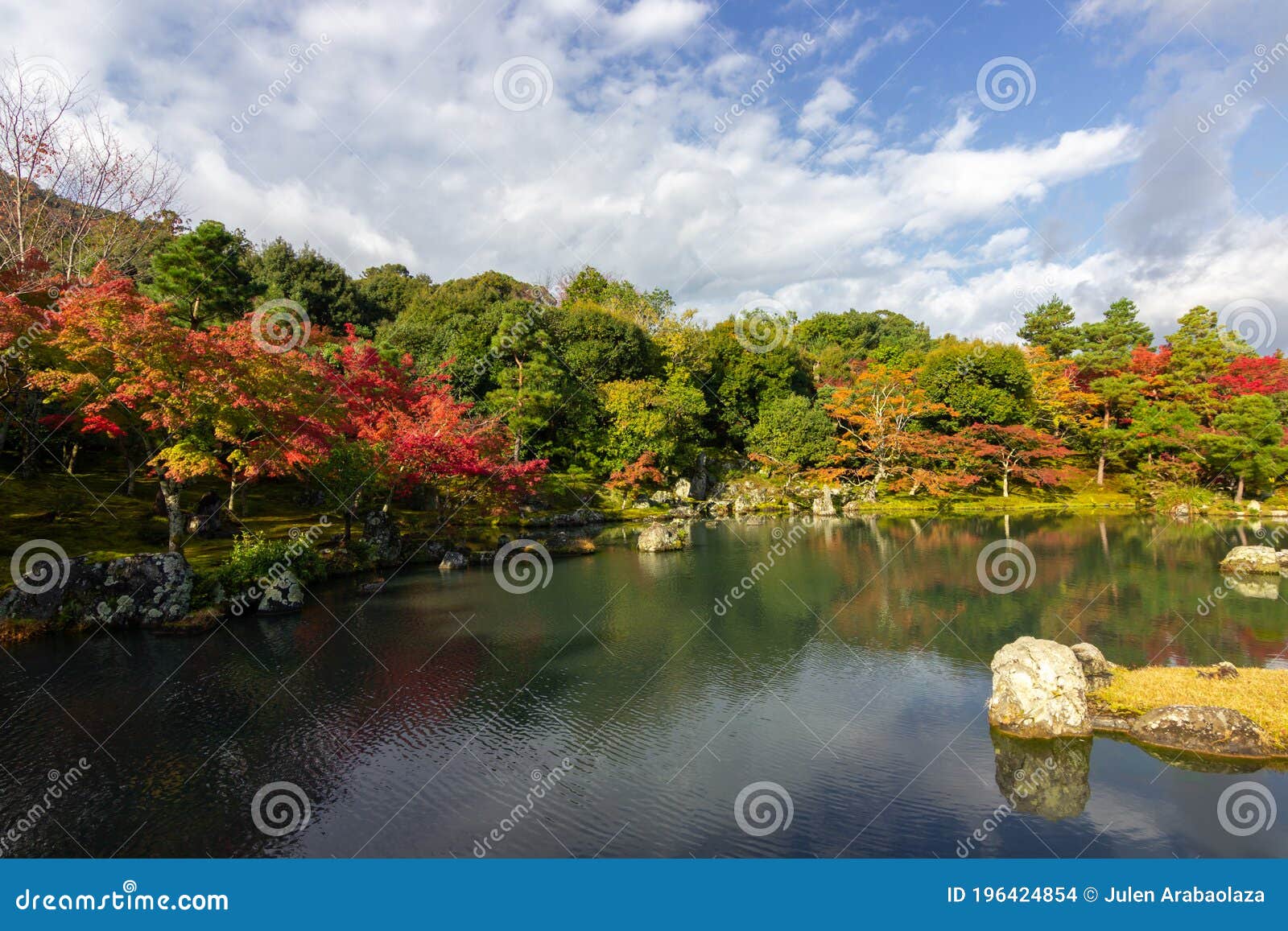 Tenryu-ji Temple in Kyoto Japan Stock Photo - Image of nature, buddhism ...
