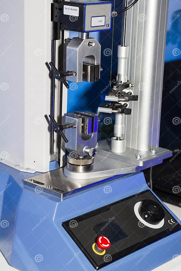 Tensile / Compressive Testing Machine I Stock Photo - Image of ...