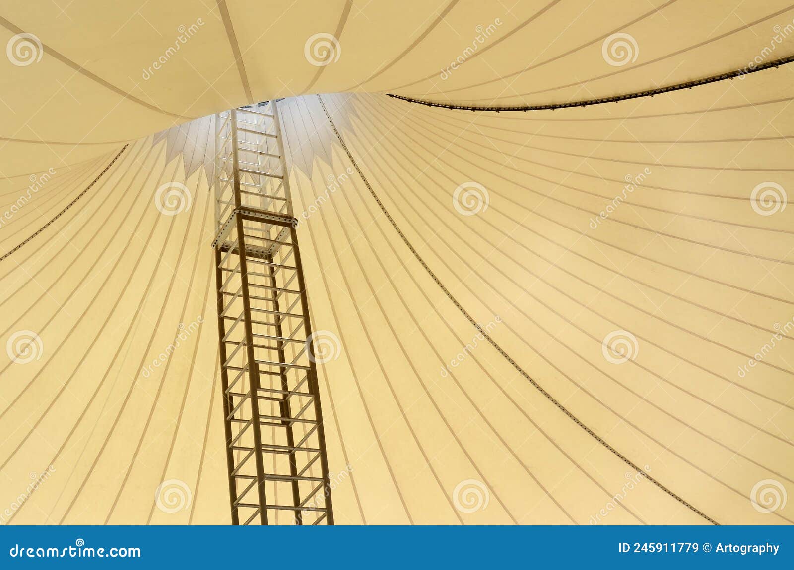 Tensile fabric canopy stock image. Image of design, cone - 245911779