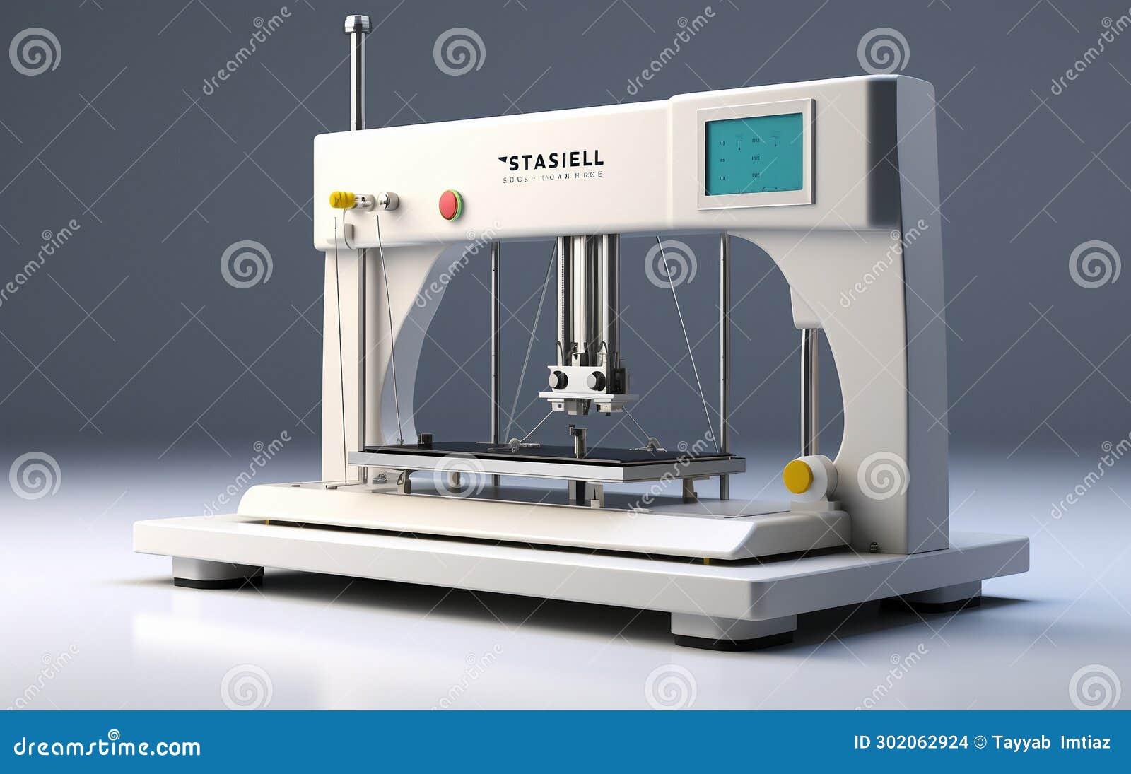 Tensile Testing Machines Isolated on a Transparent Background. Stock ...