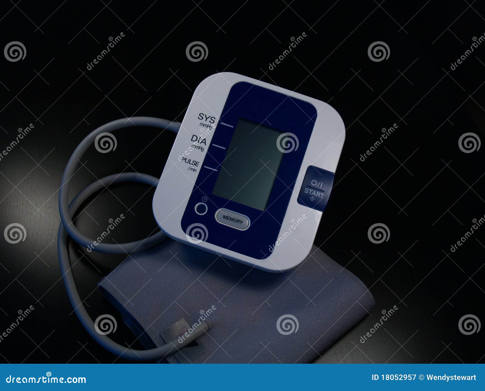 Tensiometer on Black Background Stock Image - Image of life, self: 18052957
