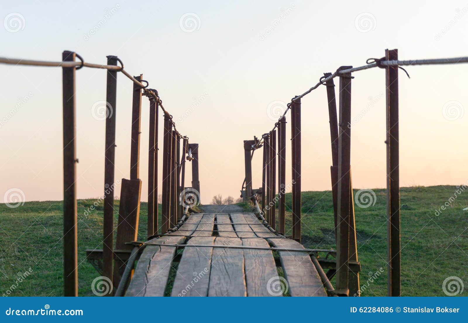 Tension bridge stock photo. Image of pipe, link, mountain - 62284086