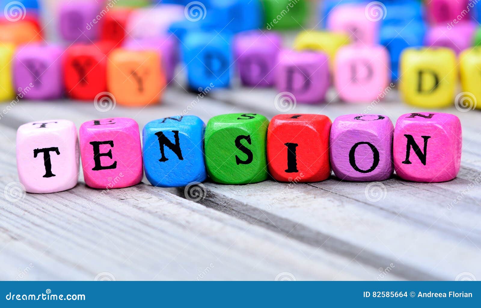 Tension Word On Table Stock Photography | CartoonDealer.com #82585664