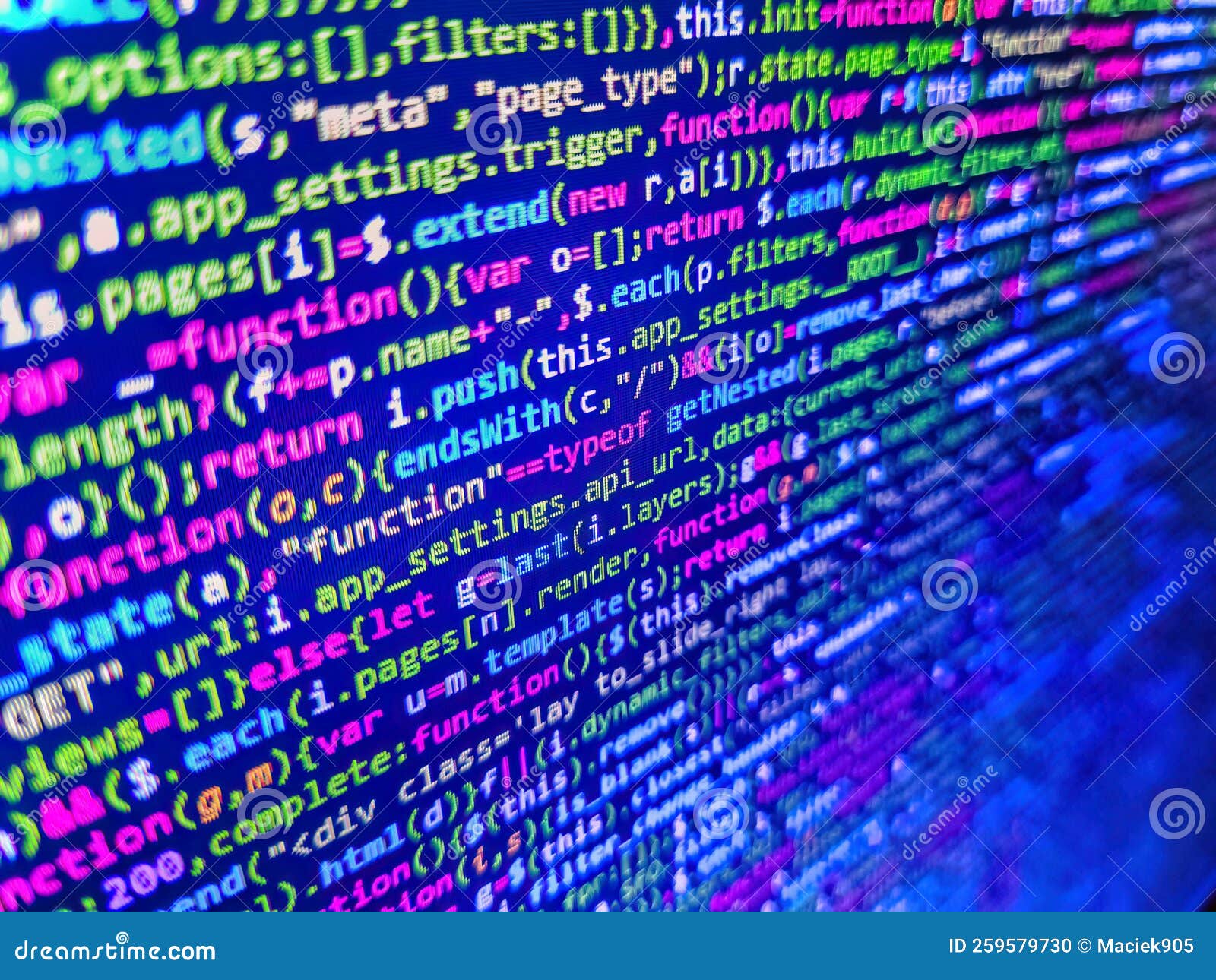 Tensorflow Ai Concept Coding Programmer Abstract Background Modern Application Source Abstract