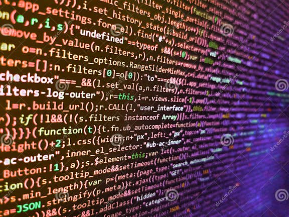 Tensorflow Ai Concept Html5 In Editor For Website Development Css3 Code On A Colorful