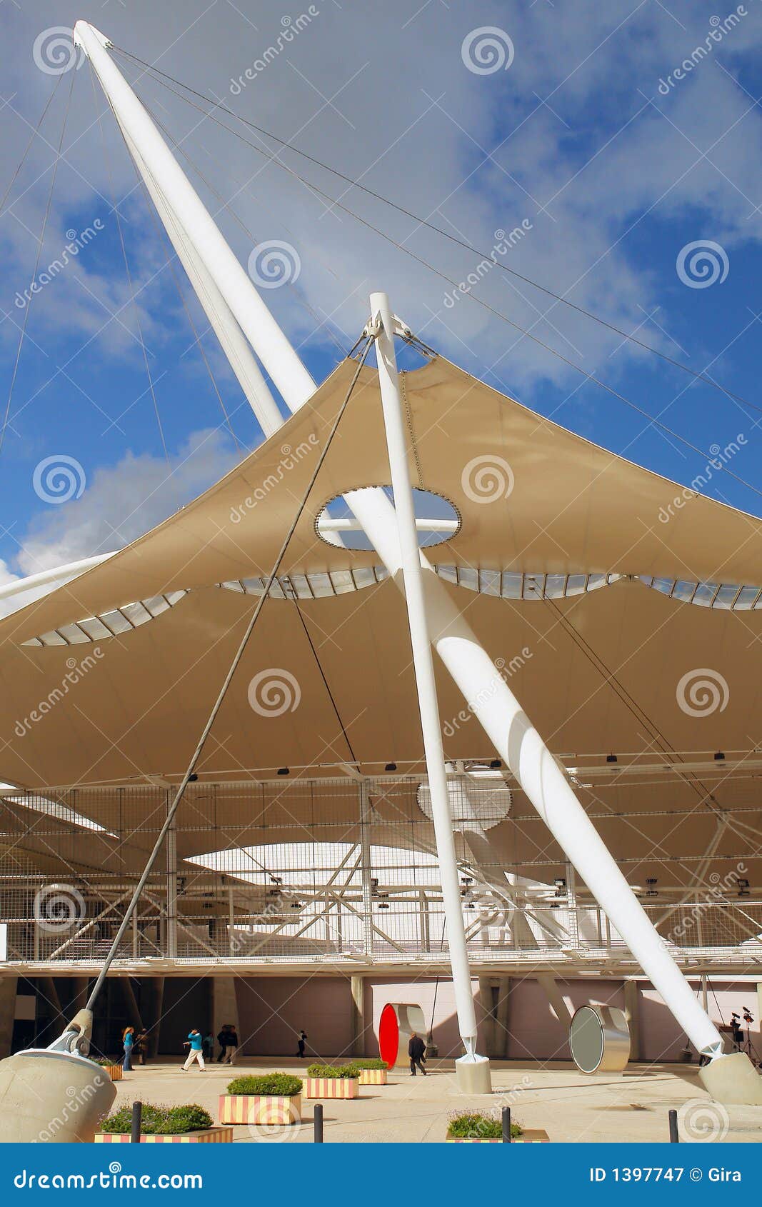 The tent building stock image. Image of concept, innovation - 1397747