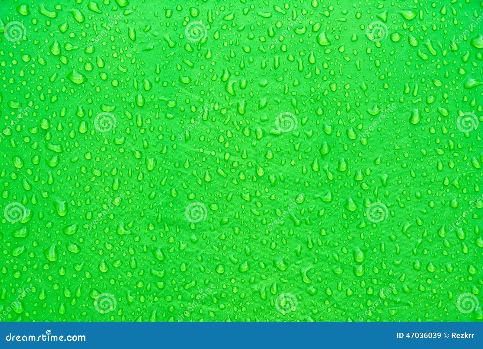 Tent Fabric Green with Water Drops Stock Image - Image of material ...