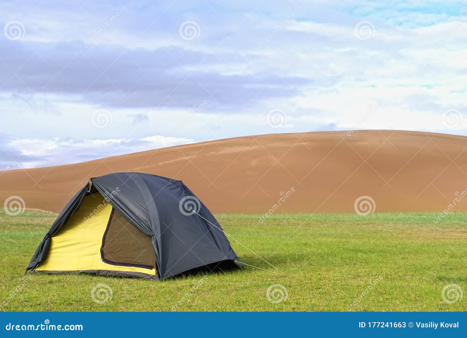 A Ger (Mongol Tent) Camp Resort At The Breathtaking Bogd Khaan Valley ...