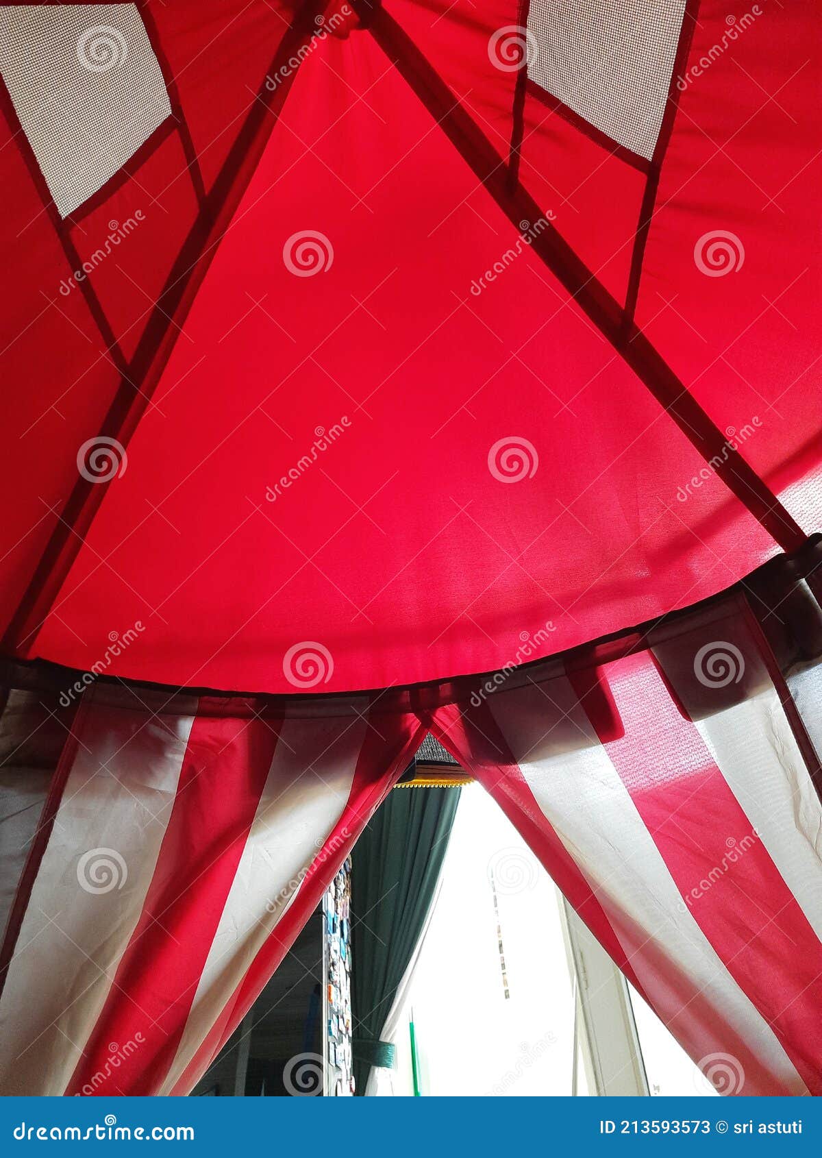 Tent inside the house stock image. Image of line, house - 213593573