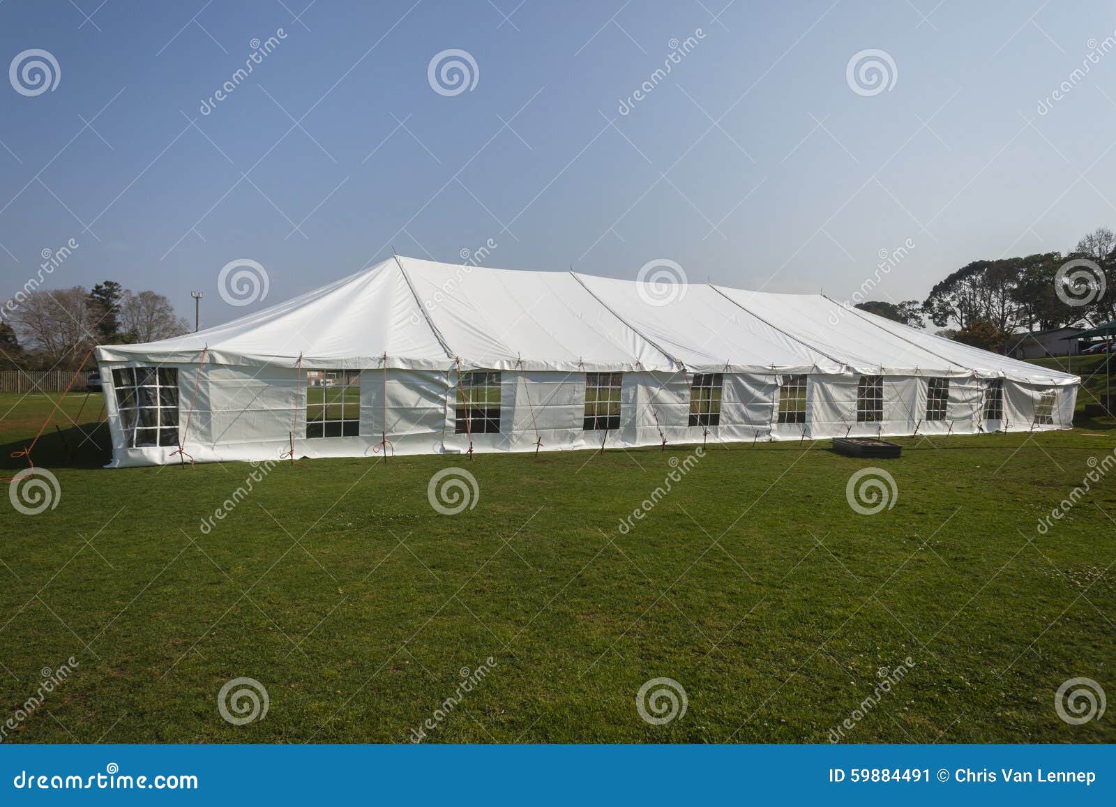 Tent Large White stock image. Image of decor, field, large - 59884491