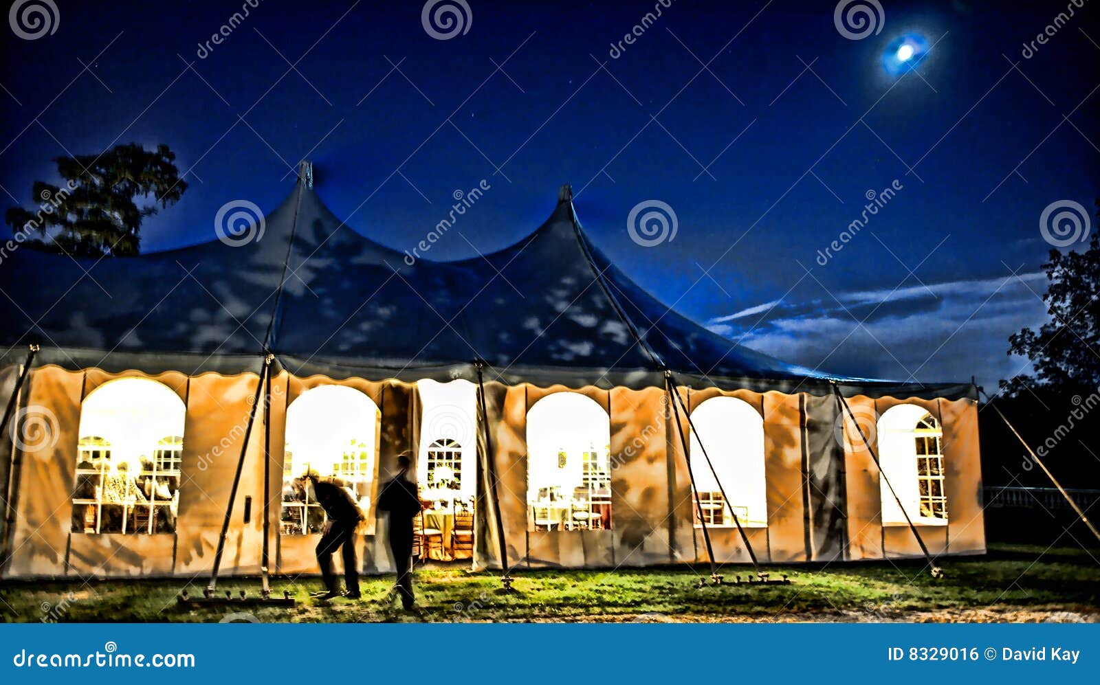 Tent Magic stock photo. Image of celebration, tent, night - 8329016