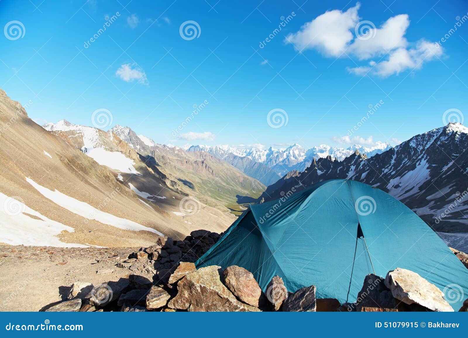 Tent in the mountains stock image. Image of lifestyle - 51079915