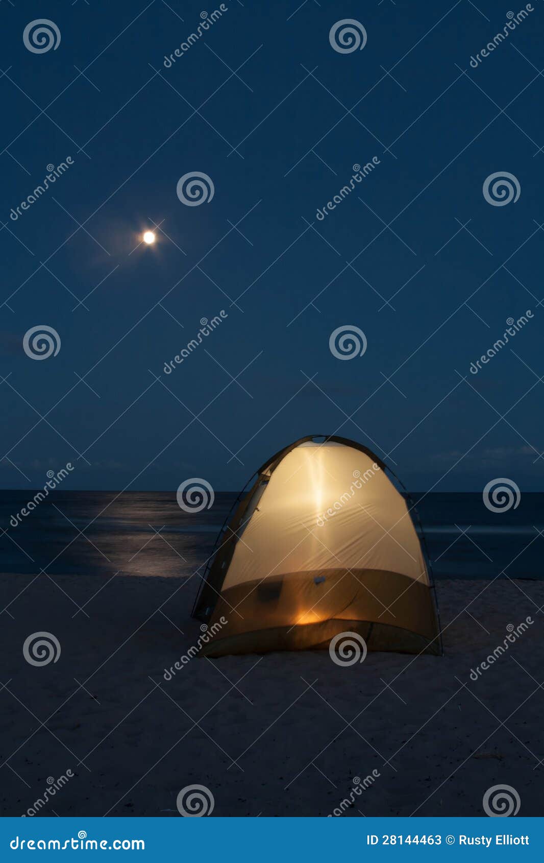 Tent at night stock image. Image of night, nature, summer - 28144463
