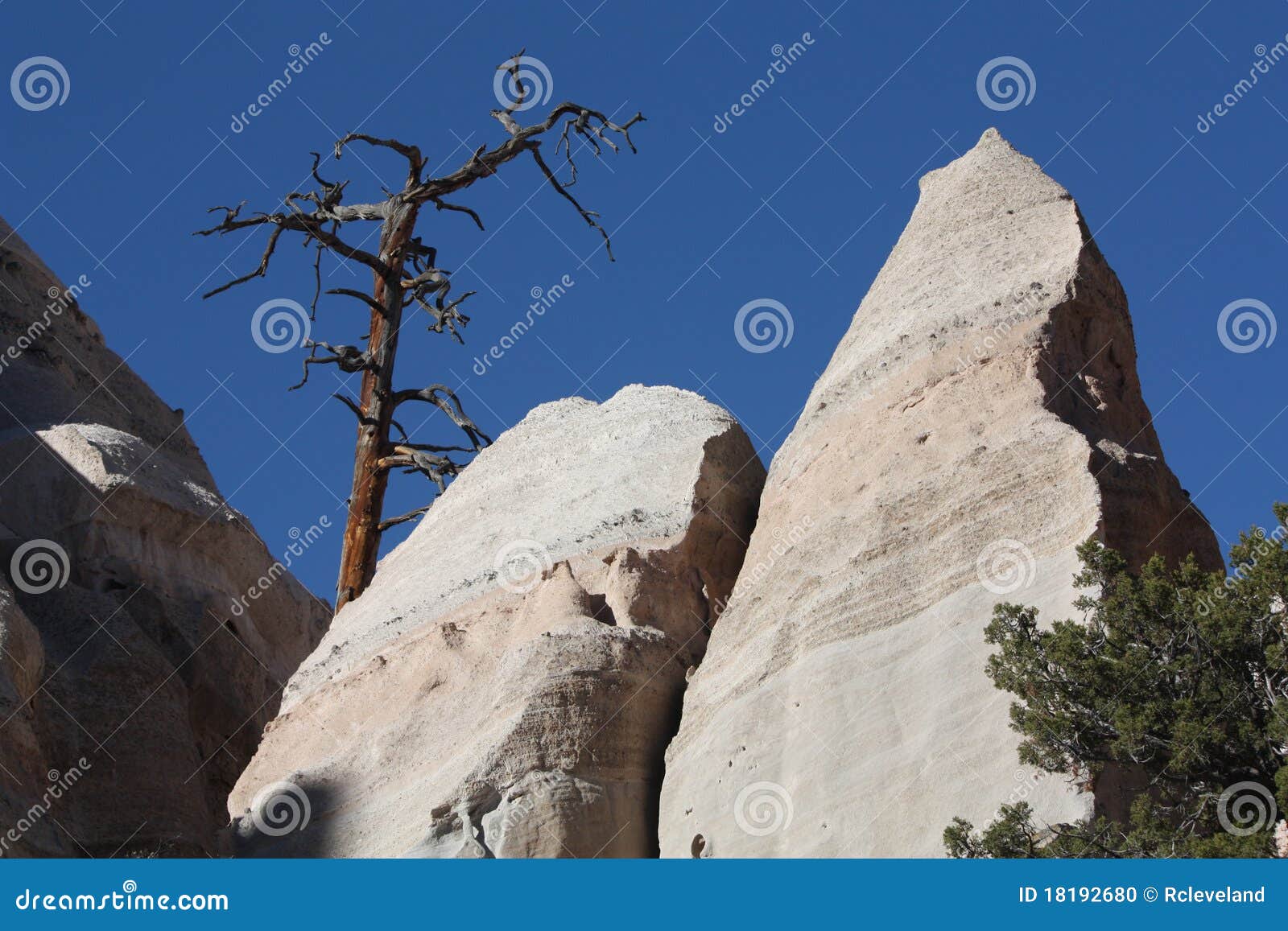 Tent Rocks in New Mexico stock photo. Image of mountainside - 18192680