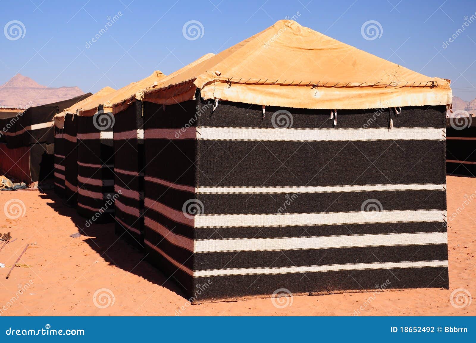 Tents stock photo. Image of poverty, nature, arabic, comfortable - 18652492