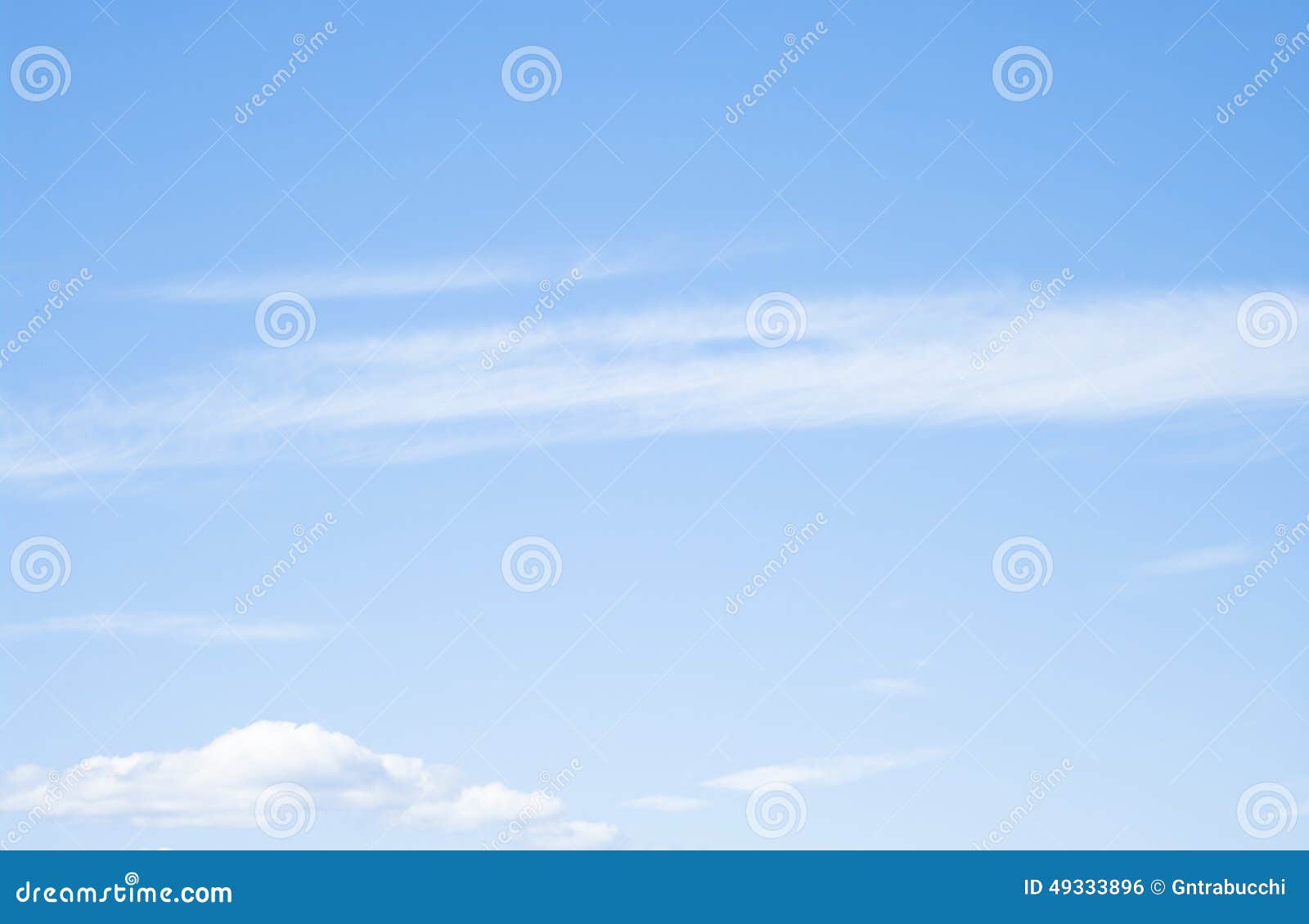 Tenuous, faint clouds stock photo. Image of tenuous, soft - 49333896
