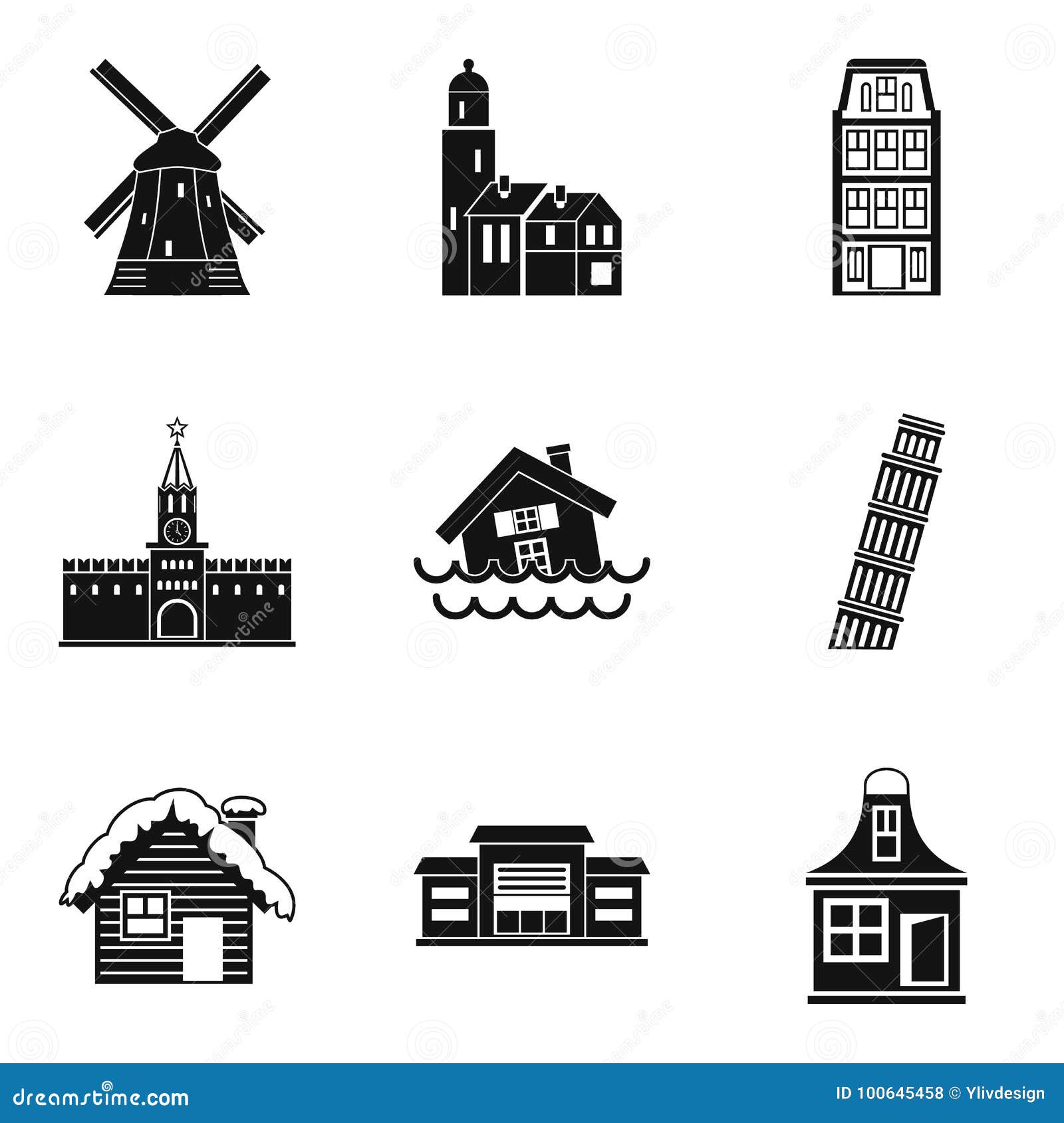 Tenure Icons Set, Simple Style Stock Vector - Illustration of business ...