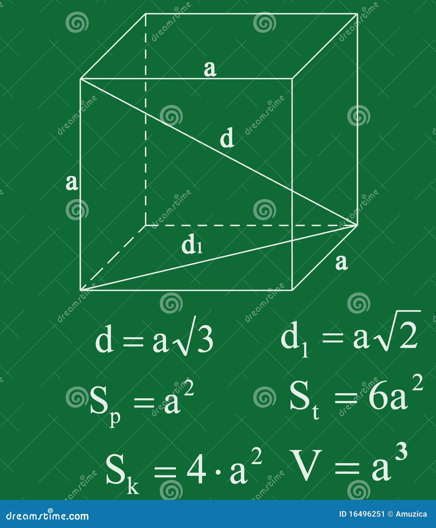 Teorema de la geometría ilustración del vector. Ilustración de modelo ...