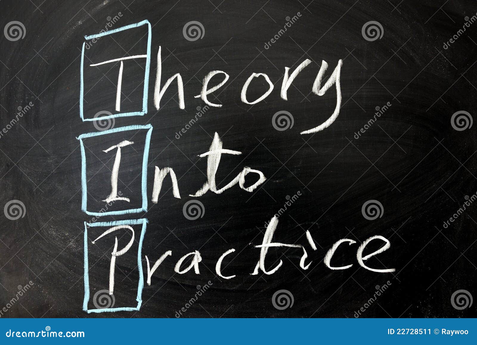 Teoria na prática imagem de stock. Imagem de conceito - 22728511