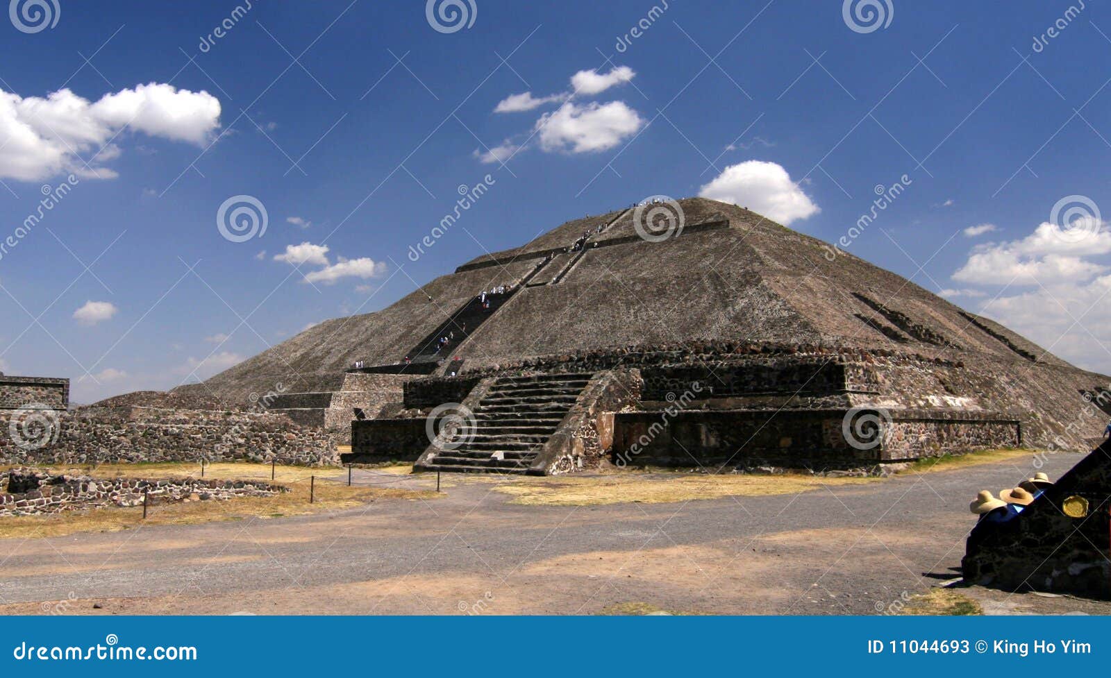 Teotihuacan stock image. Image of history, american, change - 11044693