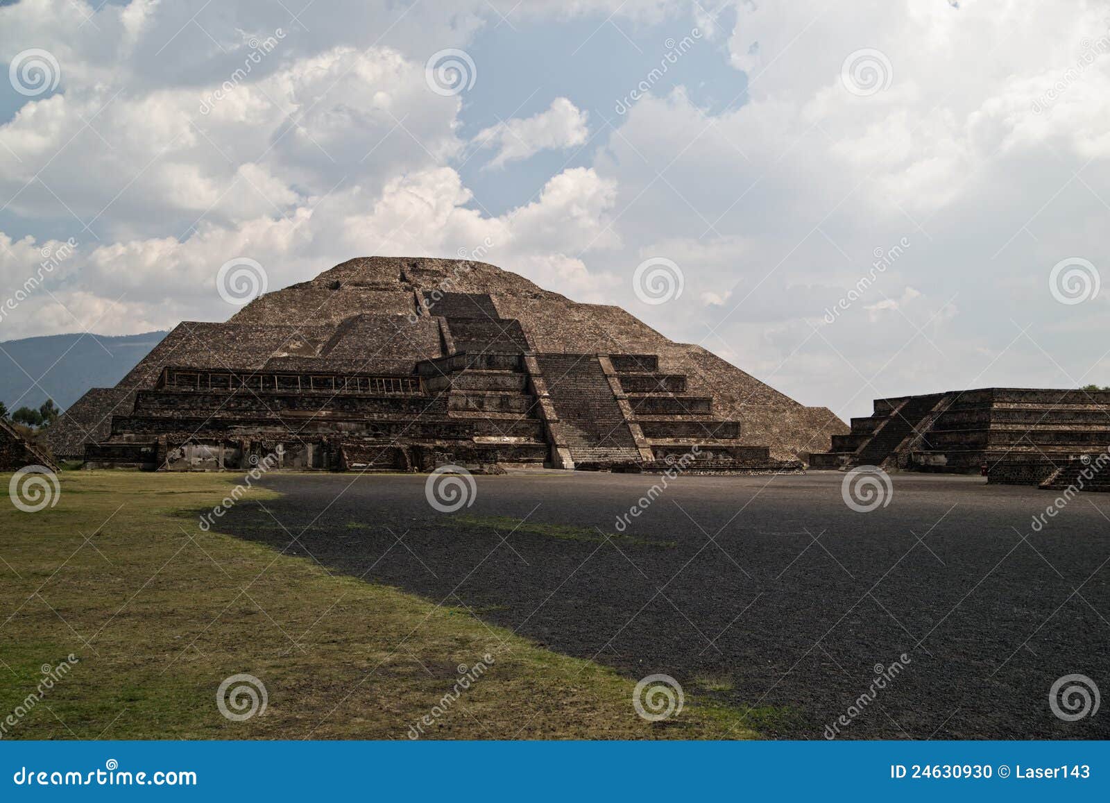 Teotihuacan stock photo. Image of structure, mexico, moon - 24630930