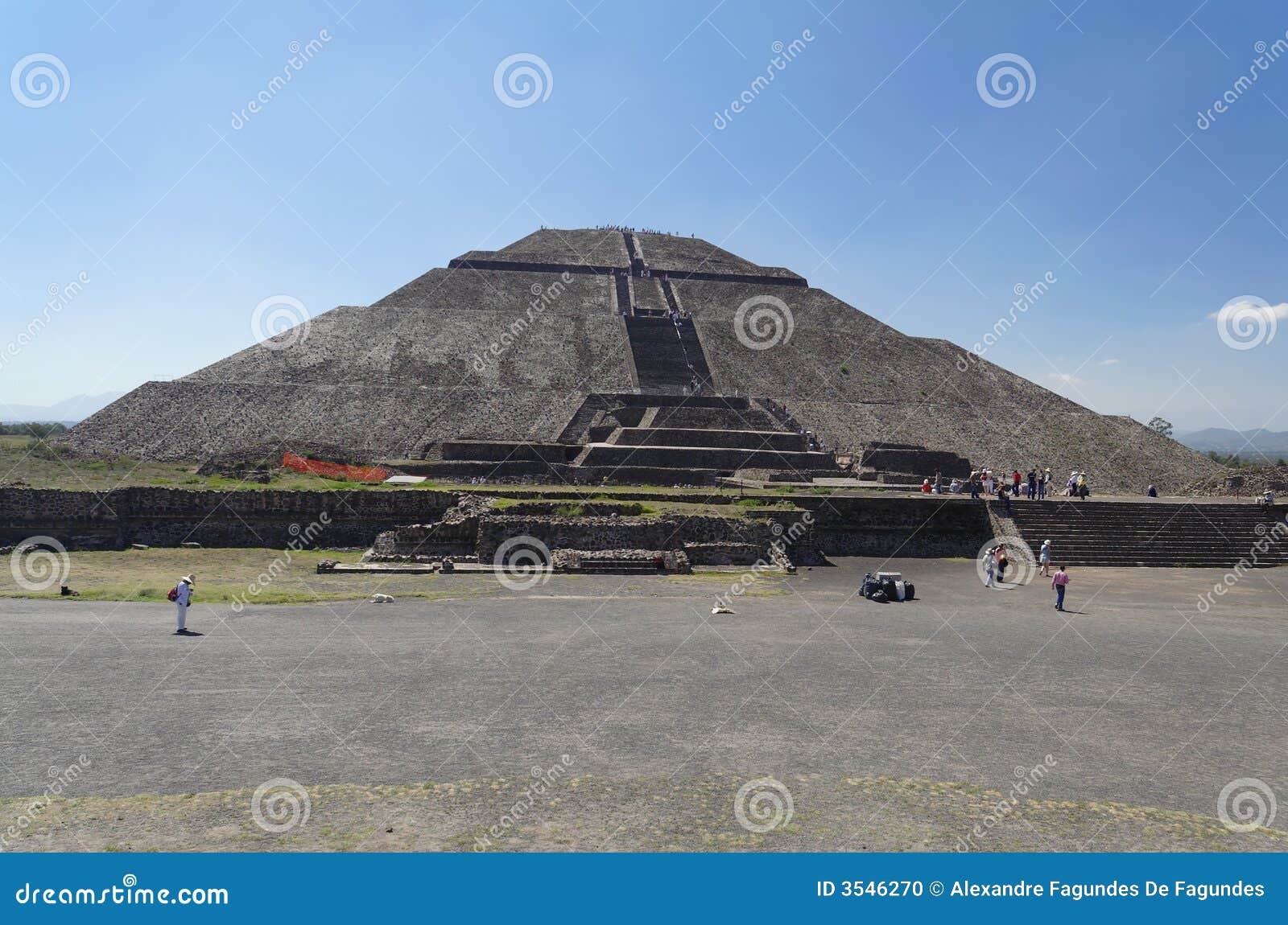 Teotihuacan Pyramid of the Sun Mexico Editorial Image - Image of latin ...