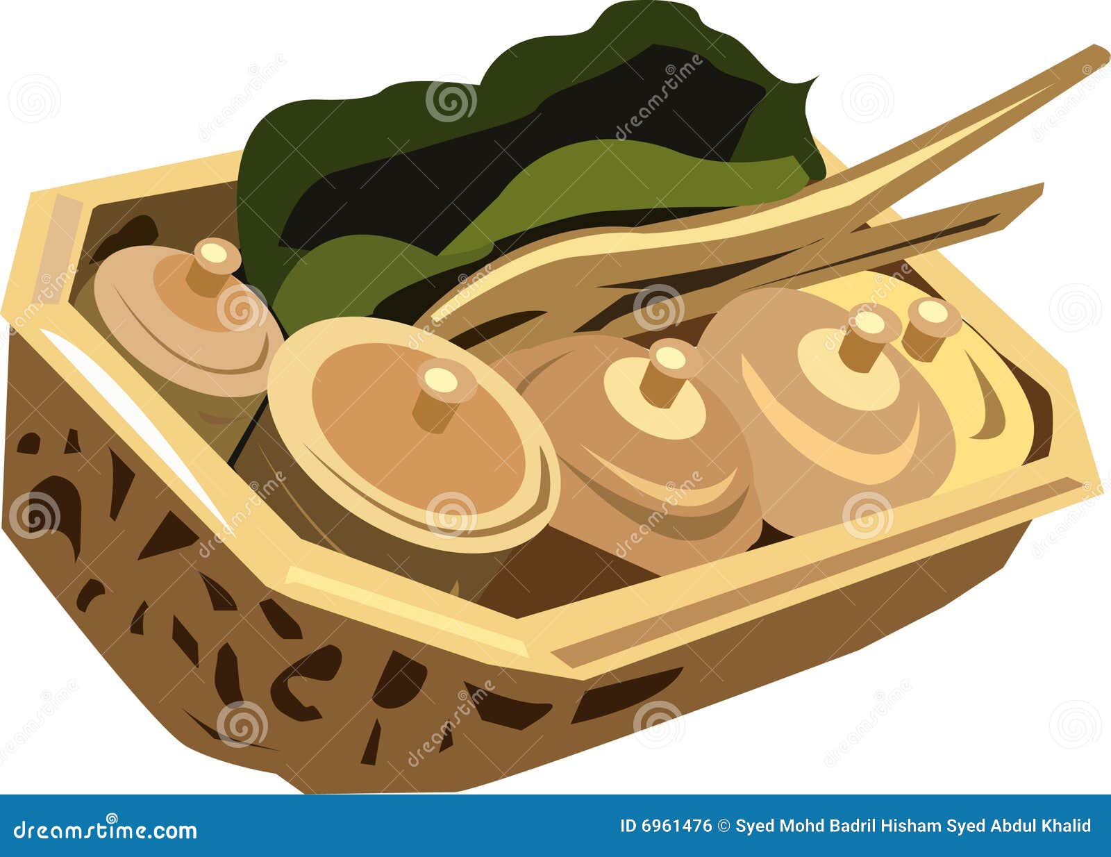 Tepak Sireh - Vektorclipart Vektor Illustrationer - Illustration av ...