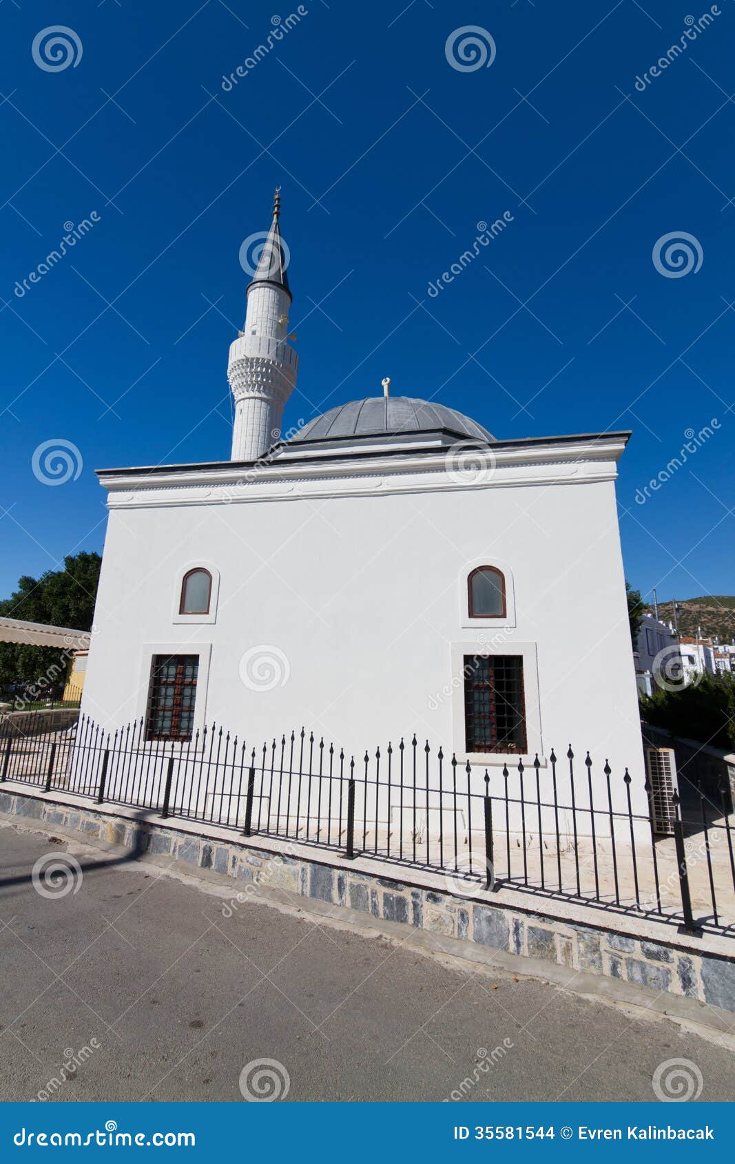 Tepecik Mosque, Bodrum stock photo. Image of turkey, touristic - 35581544