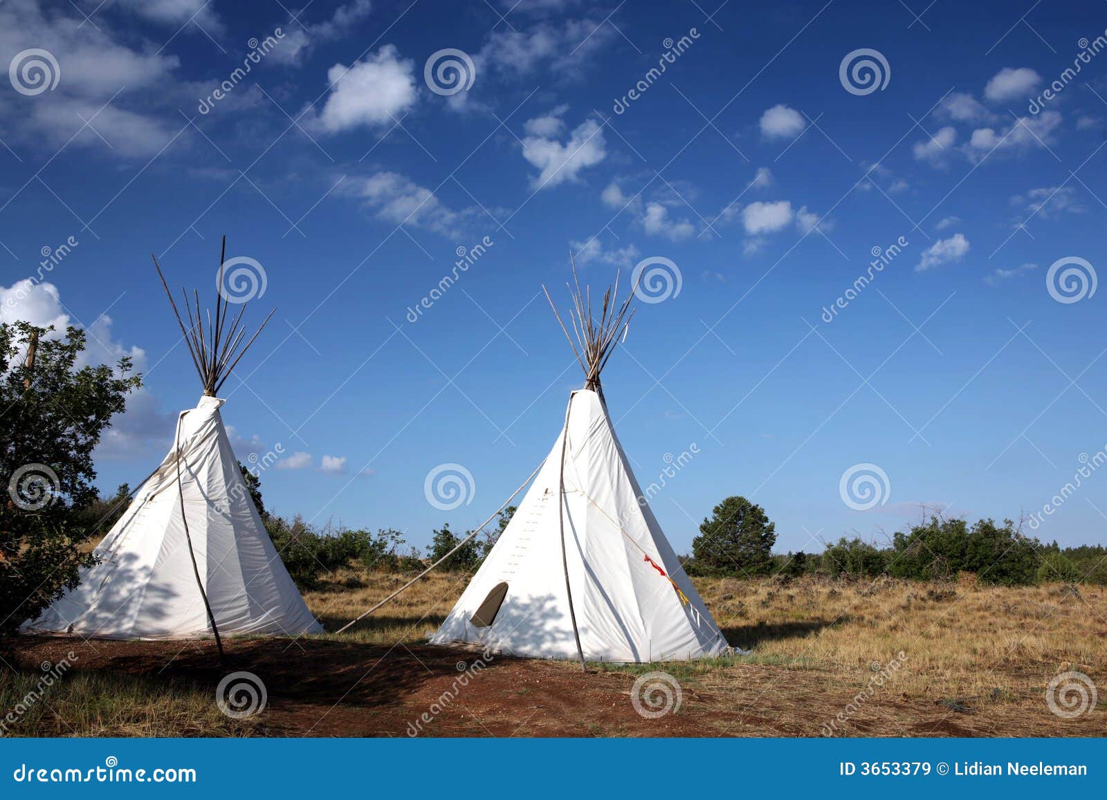 Tepees stock image. Image of indian, wild, tribal, outdoors - 3653379