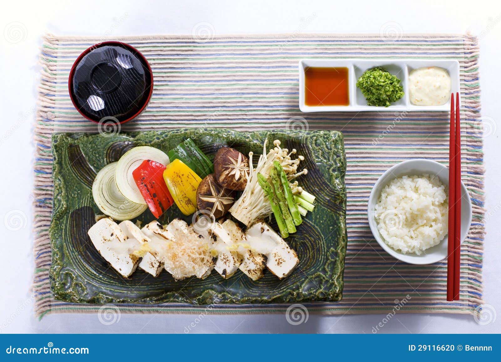 Teppan Yaki Dish stock photo. Image of dish, shellfish - 29116620