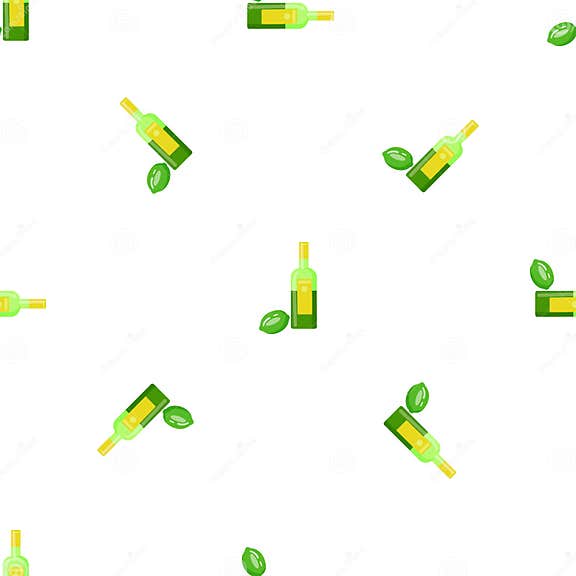 Tequila Bottle Pattern Seamless Vector Stock Vector - Illustration of ...