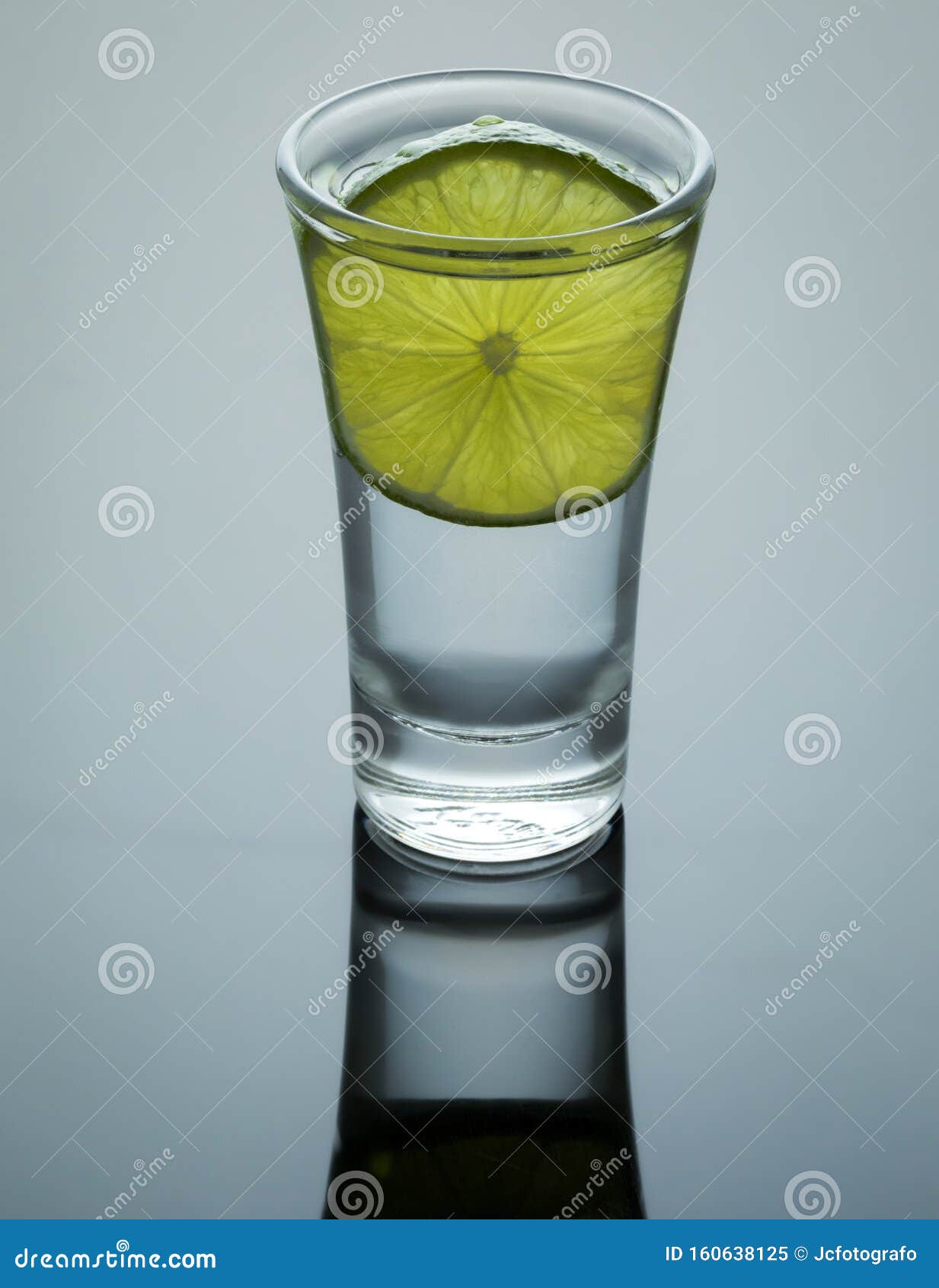 Tequila Shot with Salt and Lemon Stock Image - Image of agave, vodka ...