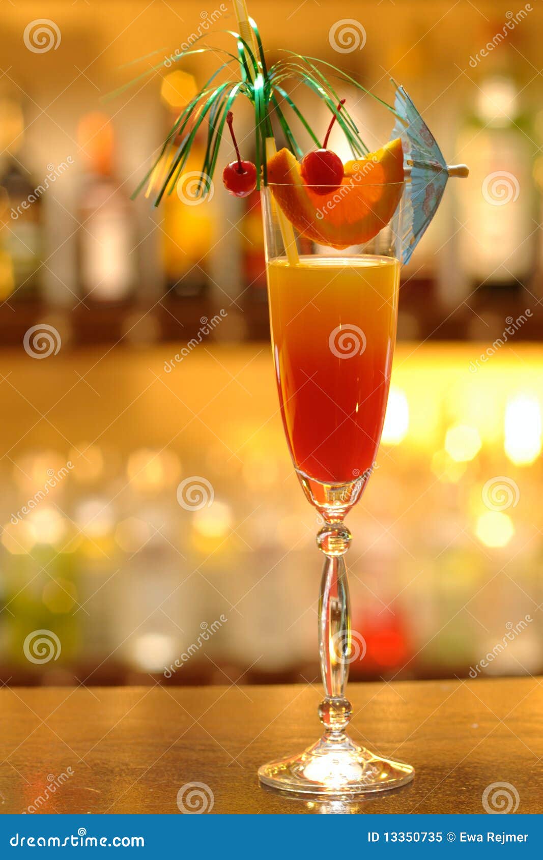 Tequila Sunrise stock image. Image of liquor, decoration - 13350735