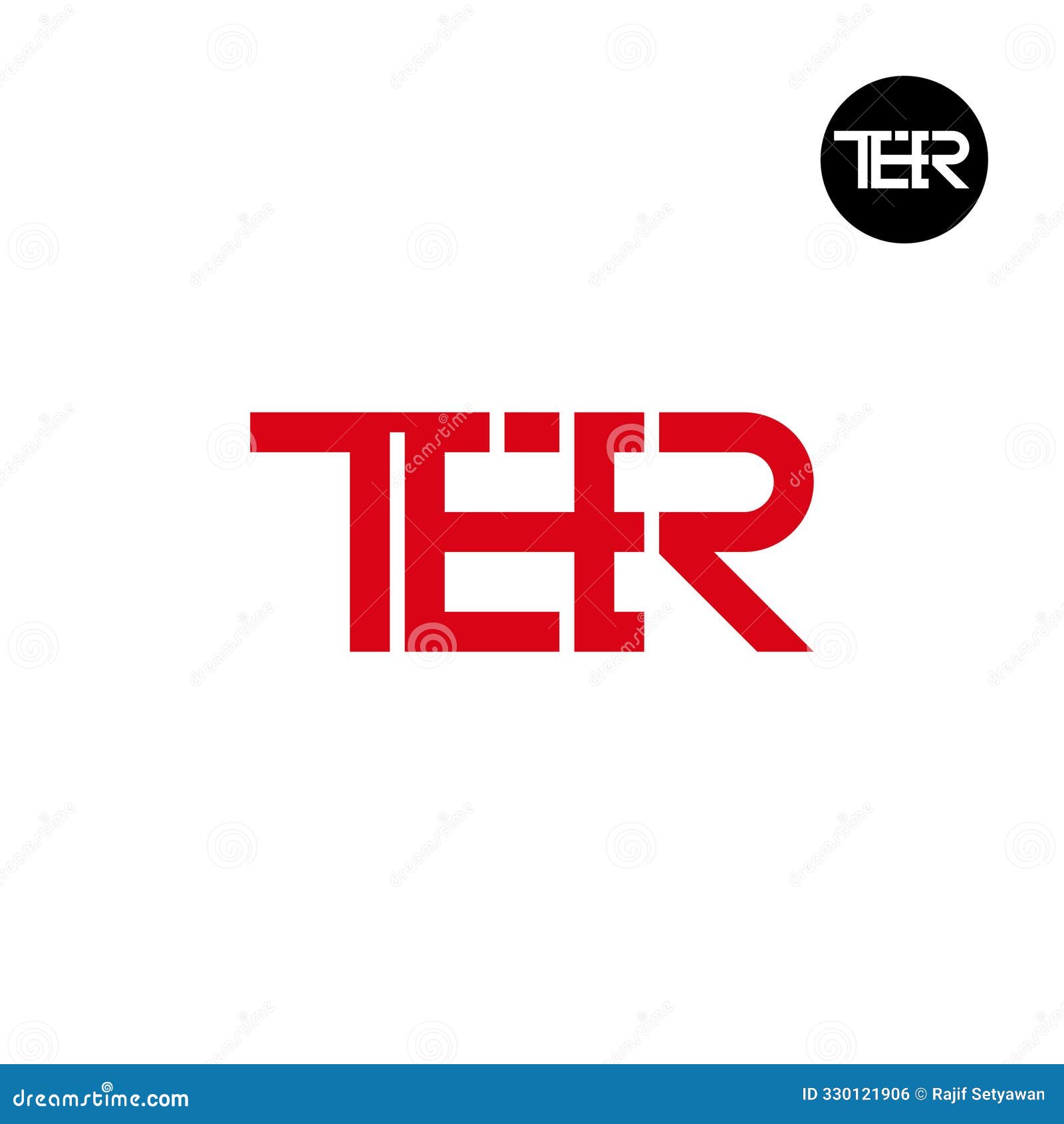 TER Logo Letter Monogram Design Stock Vector - Illustration of ...