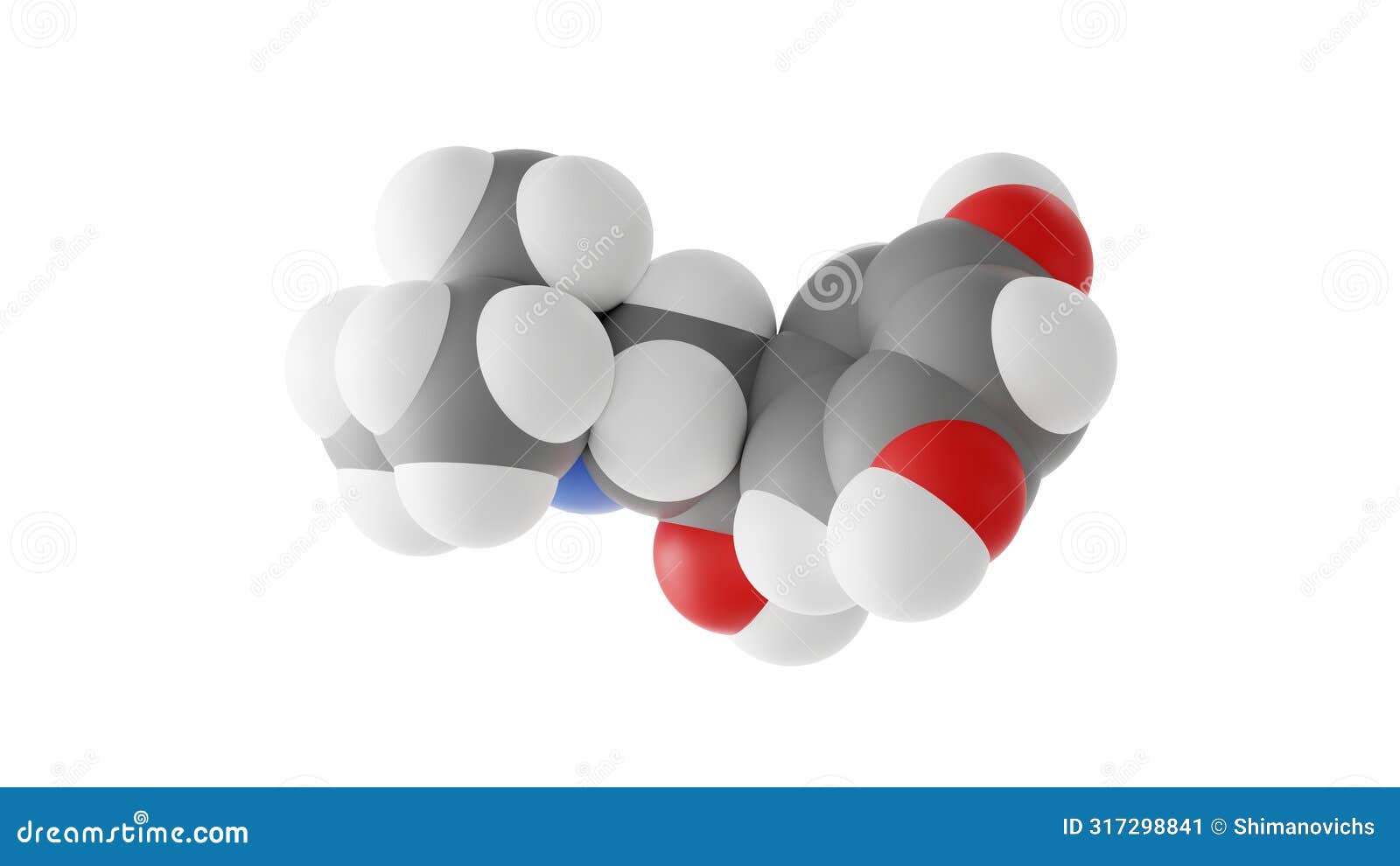 Terbutaline Molecule, Bricanyl, Molecular Structure, Isolated 3d Model ...