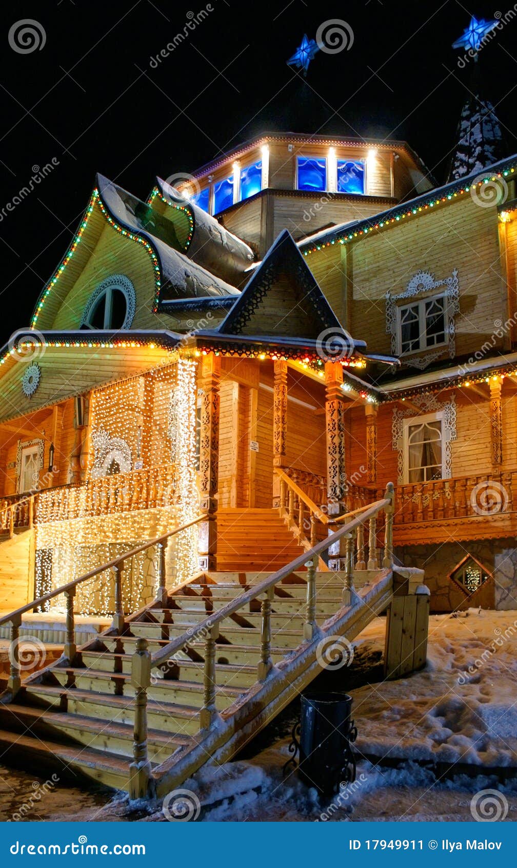 Terem of Ded Moroz stock image. Image of frost, terem - 17949911