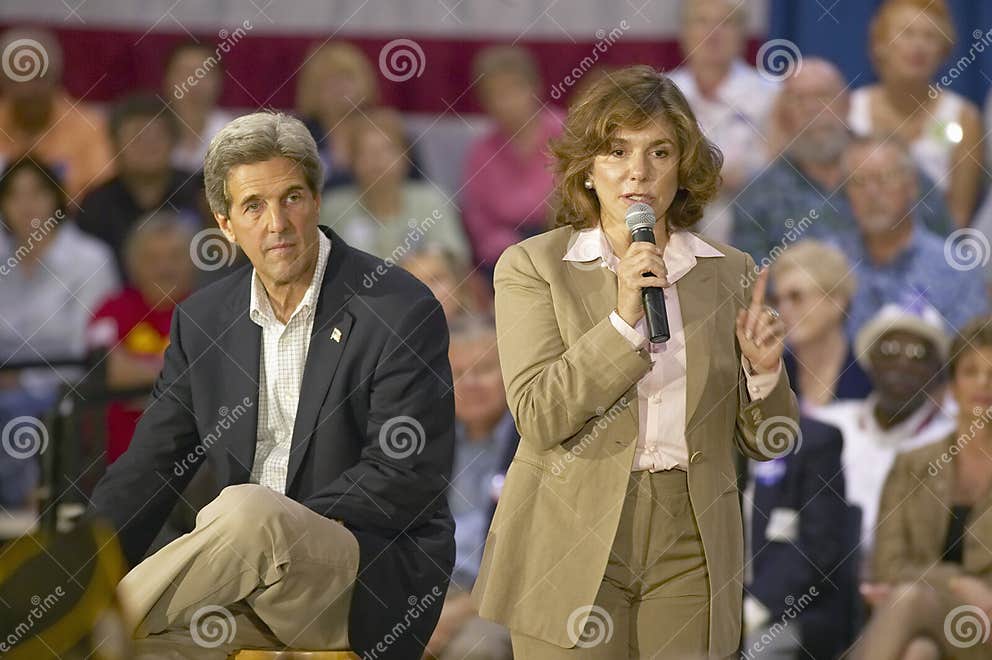 Teresa Heinz Kerry editorial stock image. Image of historical - 26278539