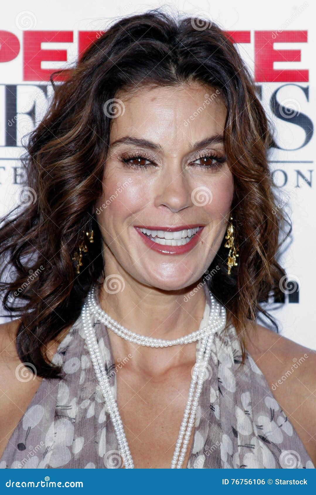 Teri Hatcher foto editorial. Imagen de jugoso, glicinia - 76756106