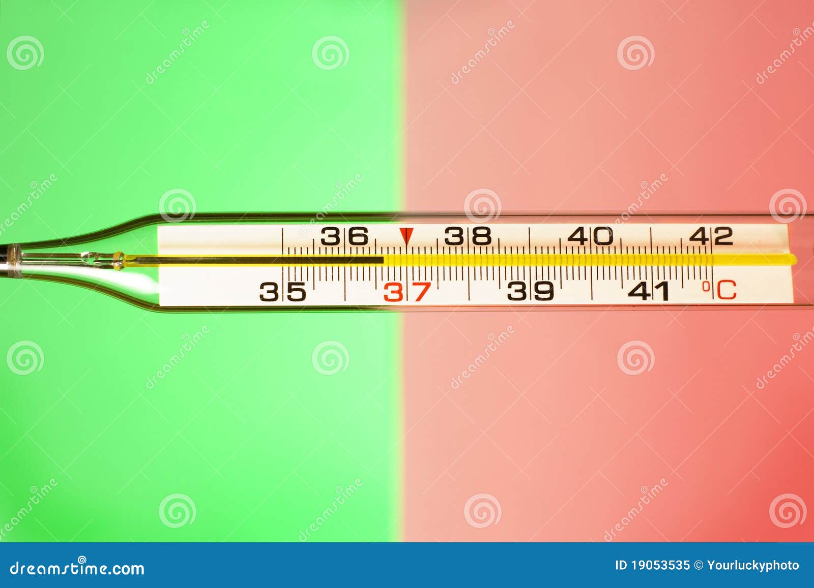 Termómetro imagen de archivo. Imagen de equipo, instrumento - 19053535