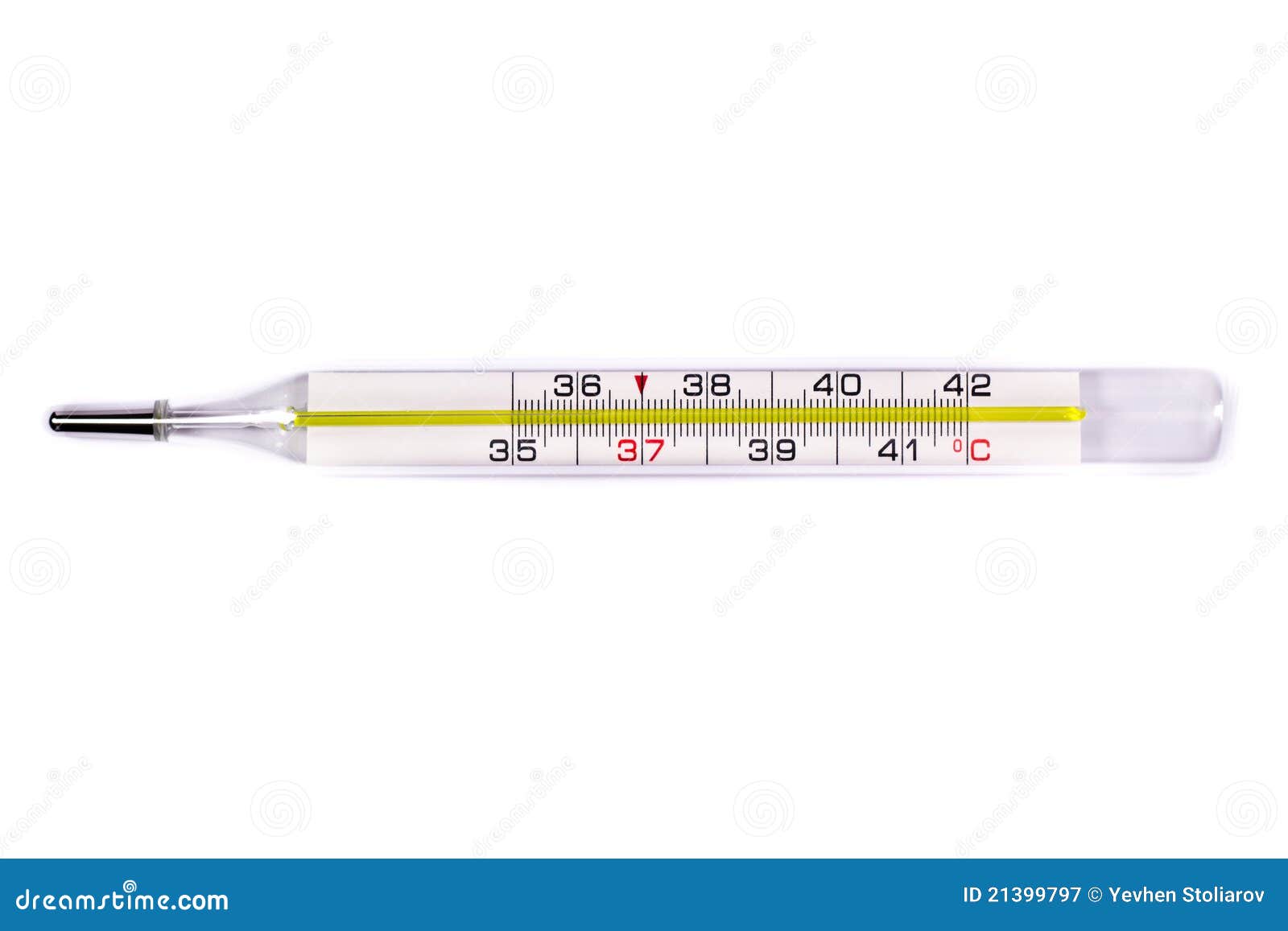 Termómetro imagen de archivo. Imagen de medida, medicina - 21399797