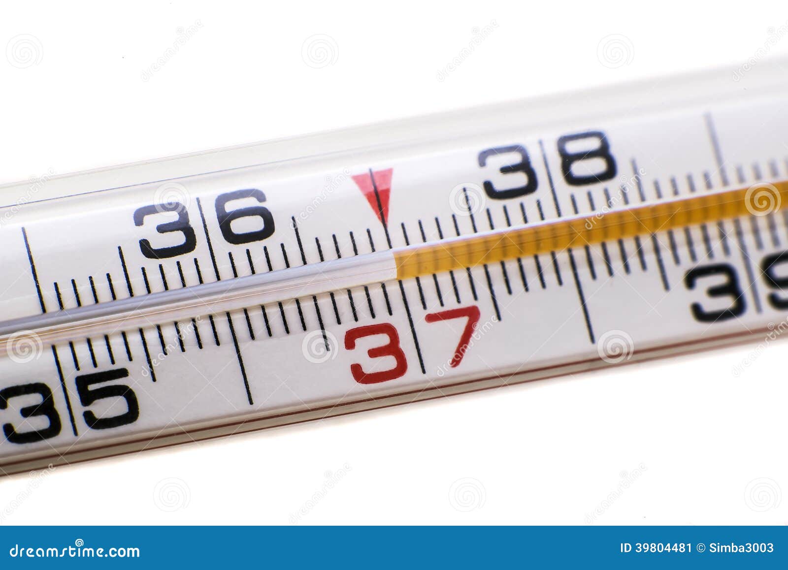 Termómetro imagen de archivo. Imagen de sano, cierre - 39804481