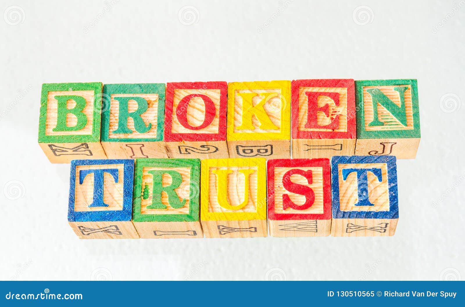Broken Trust Symbol Royalty-Free Stock Image | CartoonDealer.com #18671872