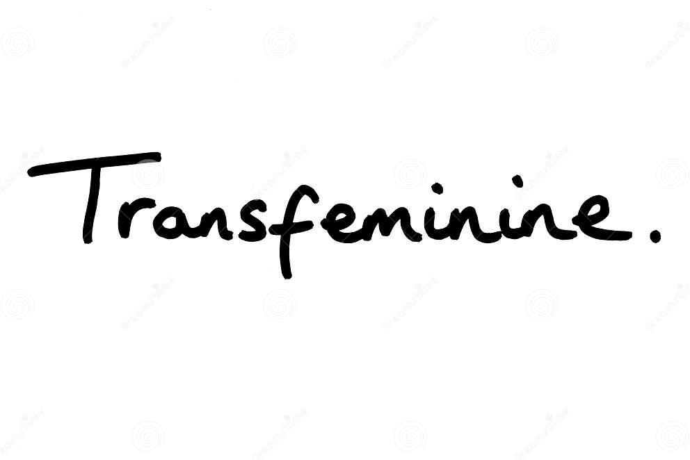 Transfeminine stock illustration. Illustration of sign - 206855152