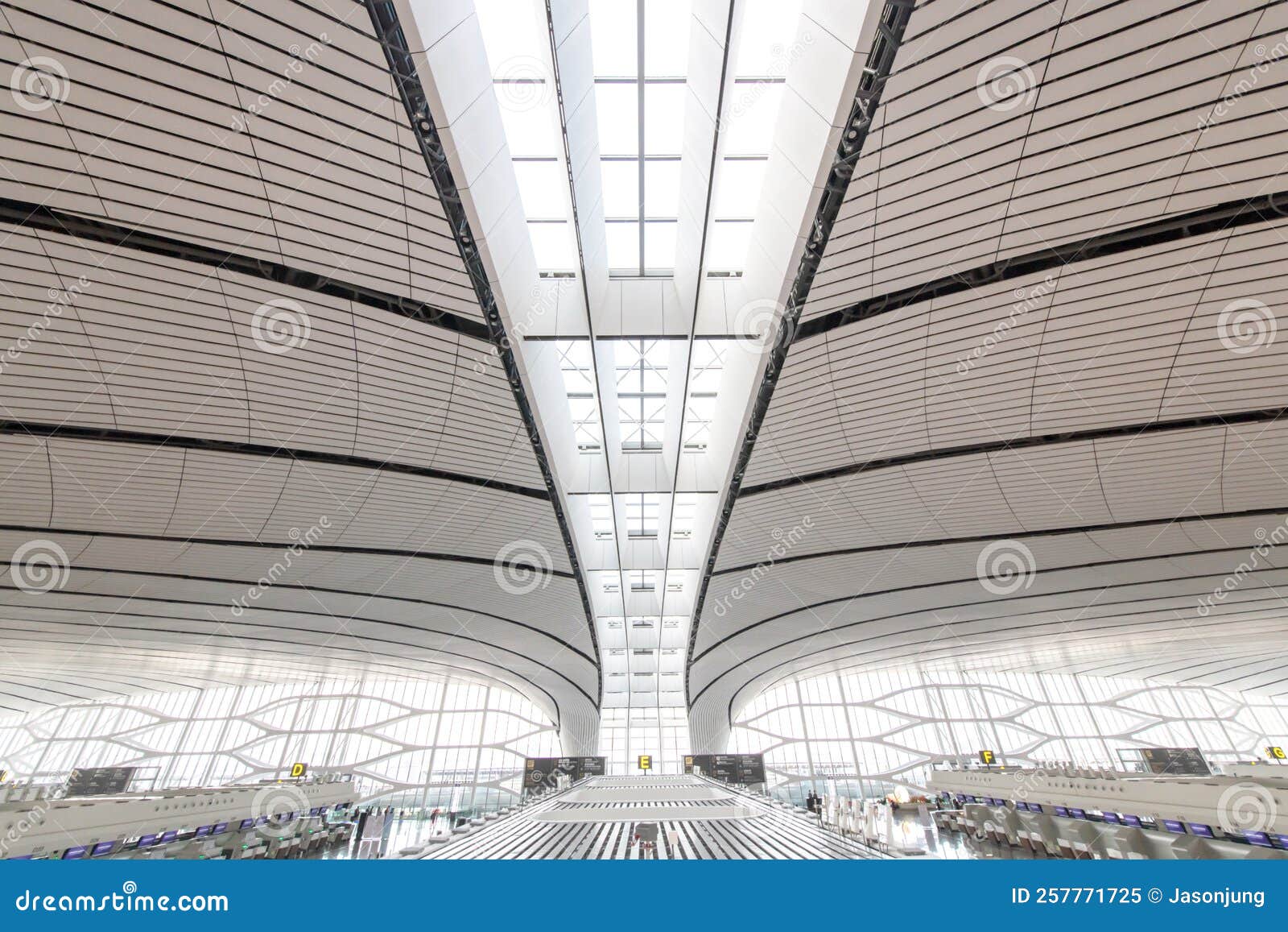 Architecture of Terminal Building of Daxing International Airport ... Architecture of Terminal Building of Daxing International Airport ...