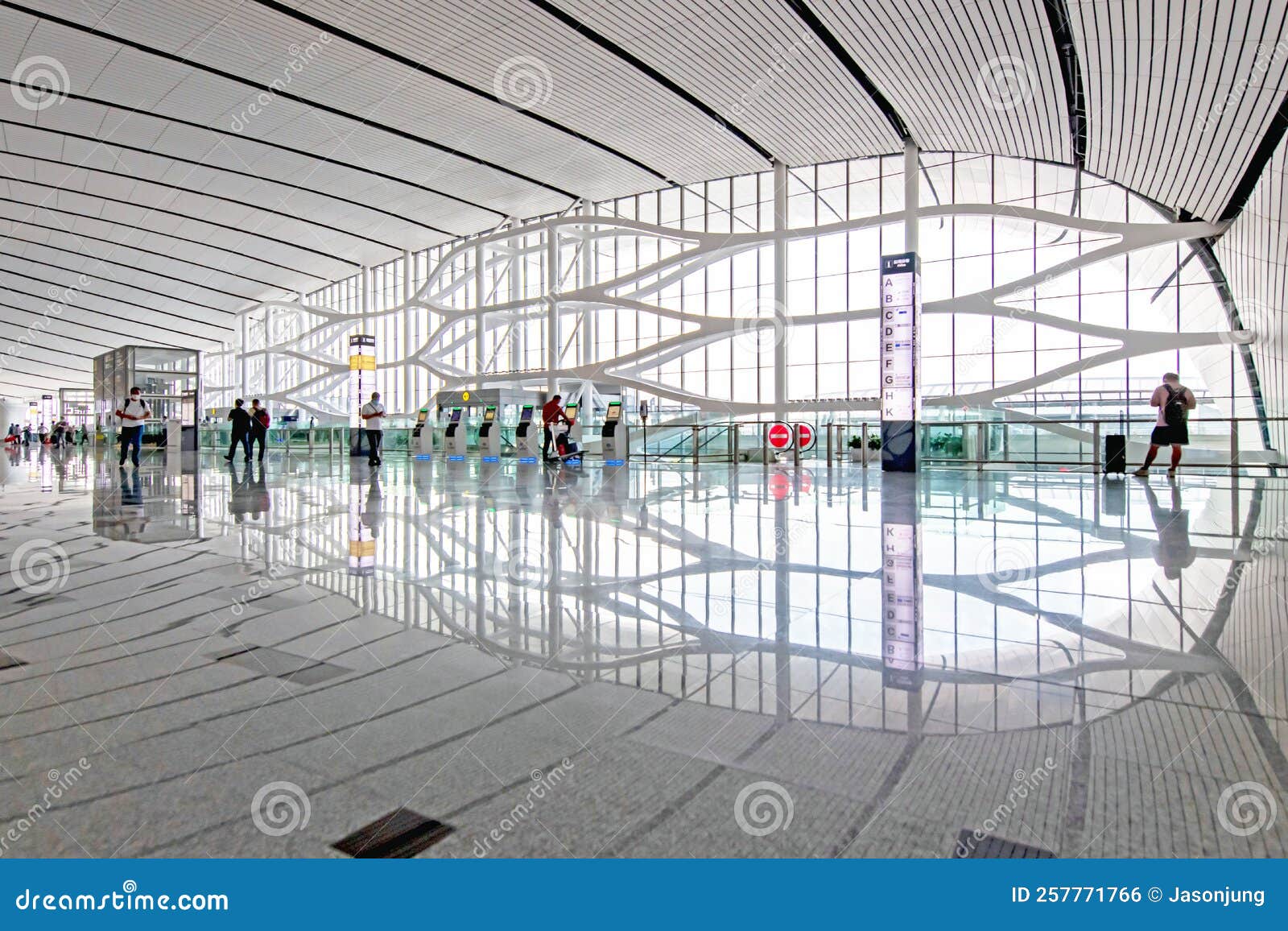 Architecture Of Terminal Building Of Daxing International Airport ... Architecture Of Terminal Building Of Daxing International Airport ...