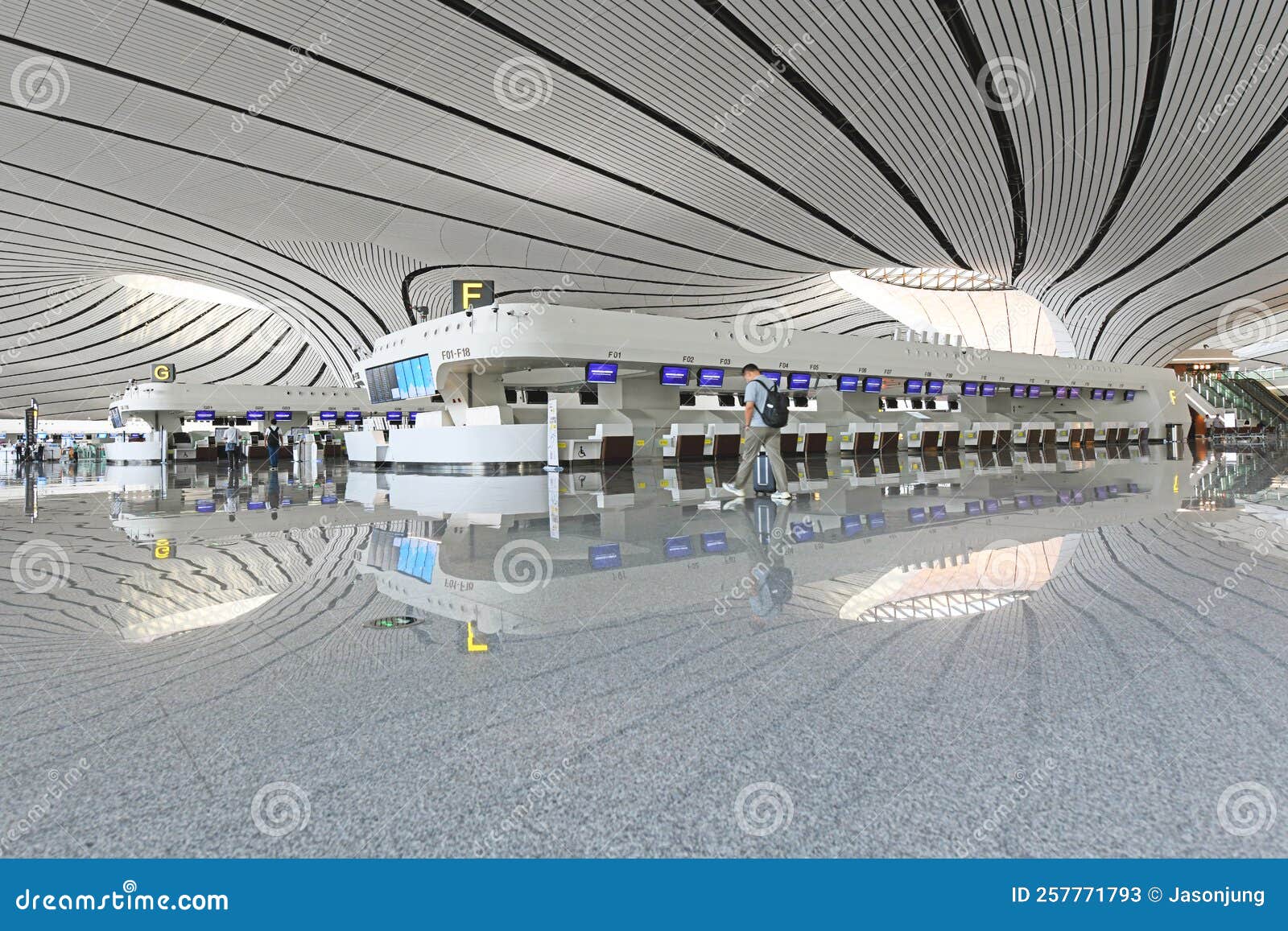 Architecture of Terminal Building of Daxing International Airport ... Architecture of Terminal Building of Daxing International Airport ...